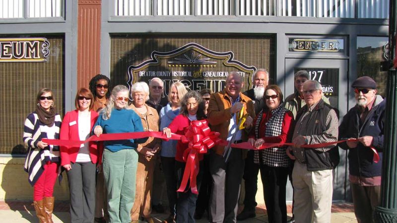Decatur County Historical Society museum celebrates opening with ribbon ...