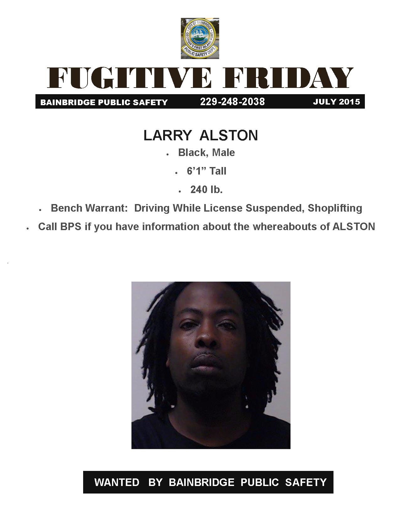 Bainbridge Public Safety releases new wanted posters – Sowegalive