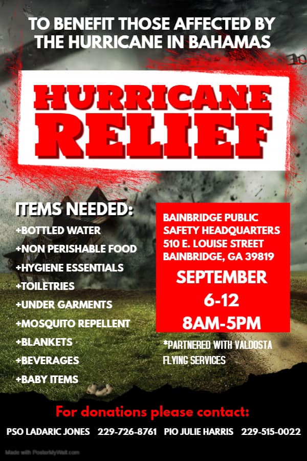 Donating to those affected by Hurricane Dorian – Sowegalive